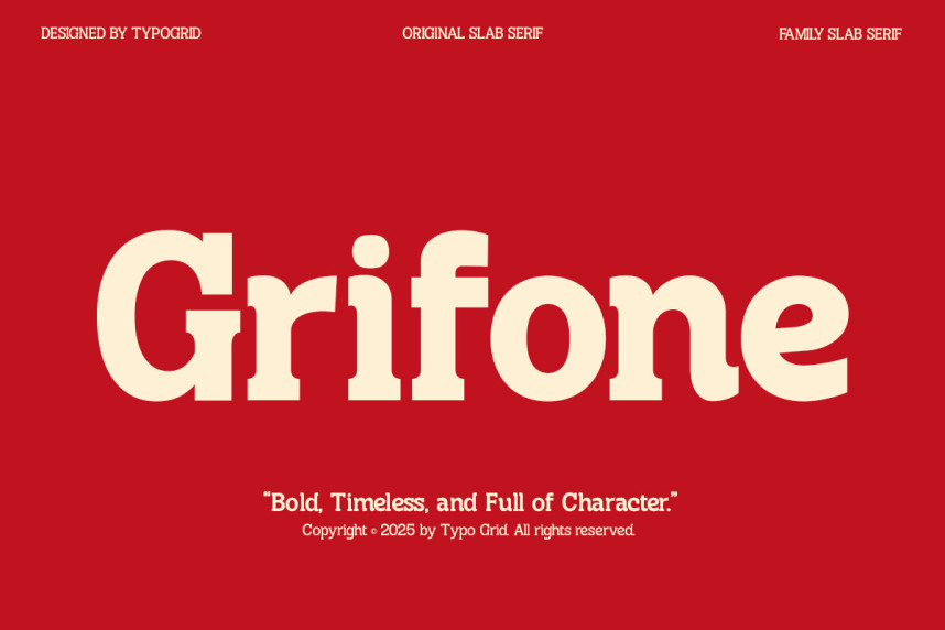 TG Grifone Font - Download Free Font