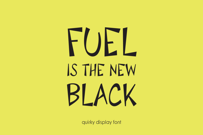 PGR Fuel Font - Befonts