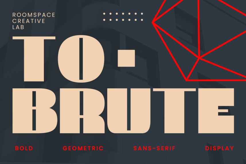 To Brute Font - Download Free Font