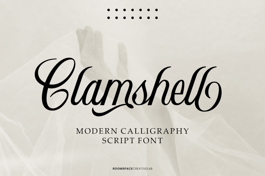 Clamshell Script Font - Befonts