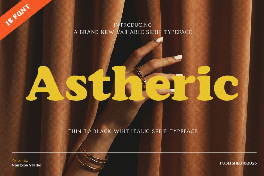 Astheric Font Family - Befonts