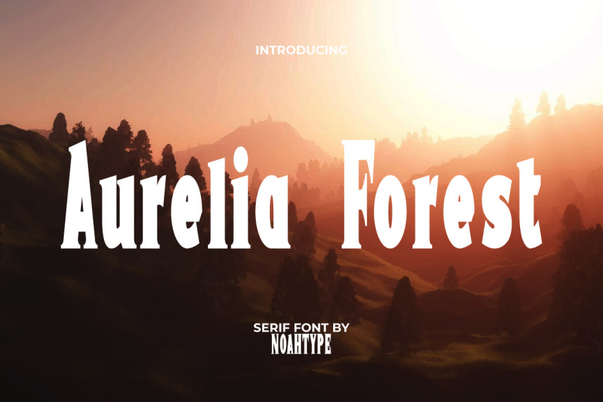 Aurelia Forest Font - Download Free Font