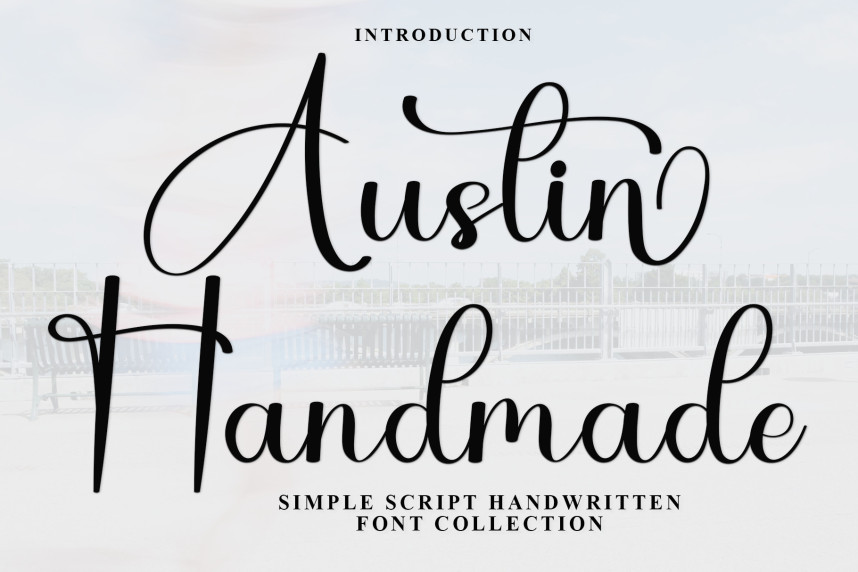 Austin Handmade Script Handwritten Font - Befonts