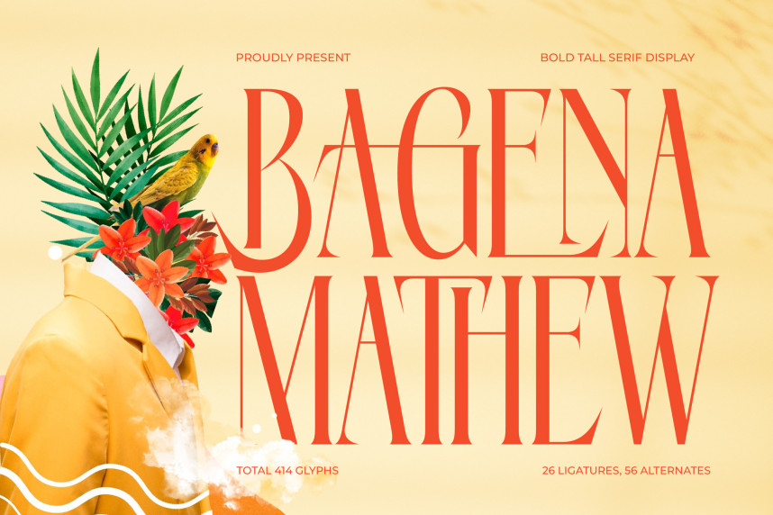 Bagena Mathew Font - Download Free Font
