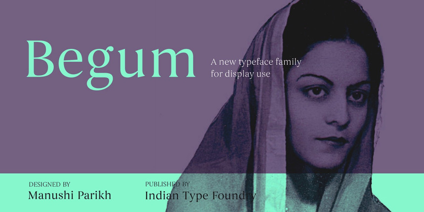 Begum Font Family - Befonts
