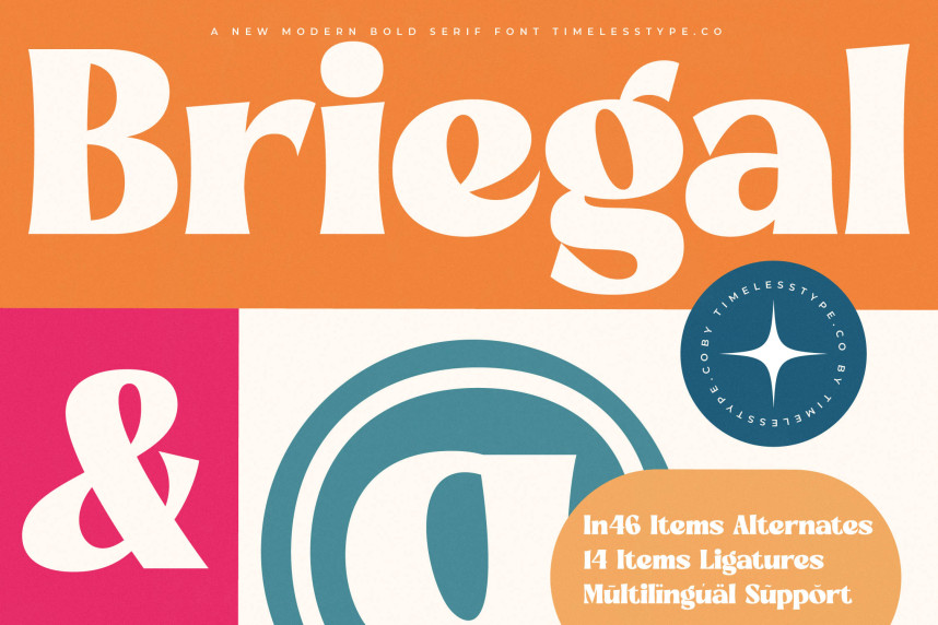 Briegal Serif Font - Download Free Font