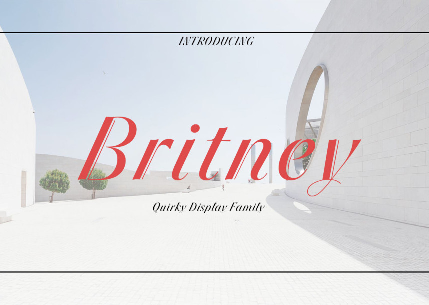 Britney Font - Befonts