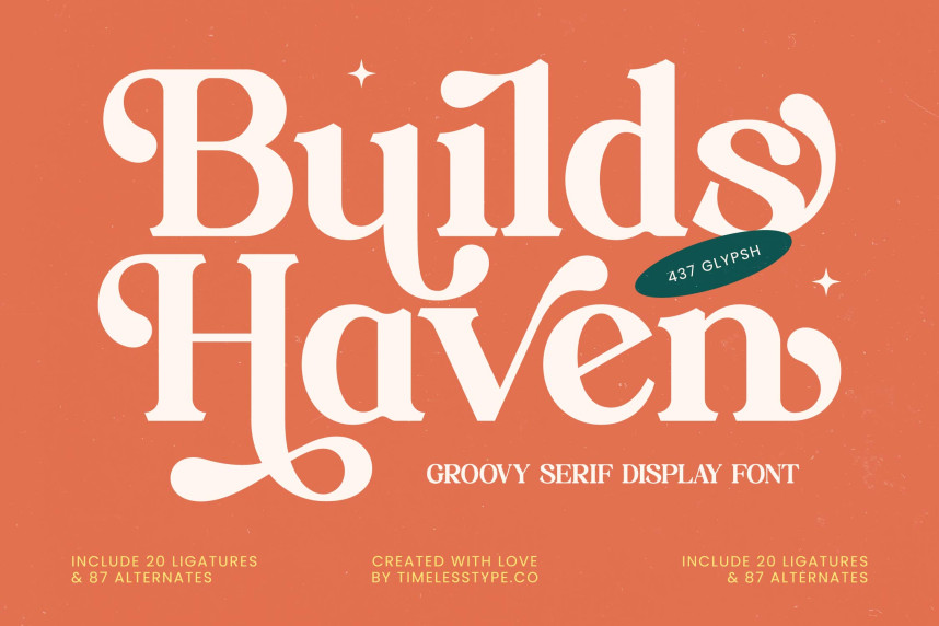 Builds Haven Font - Befonts