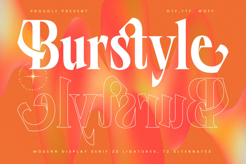 Burstyle Serif Font - Download Free Font