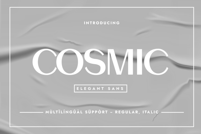 Cosmic Font - Download Free Font