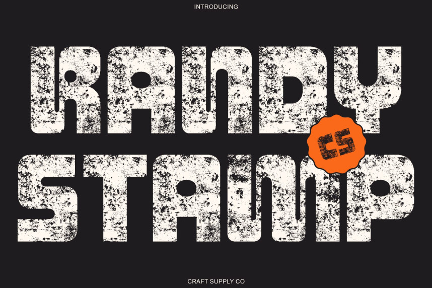 CS Randy Stamp Font - Download Free Font