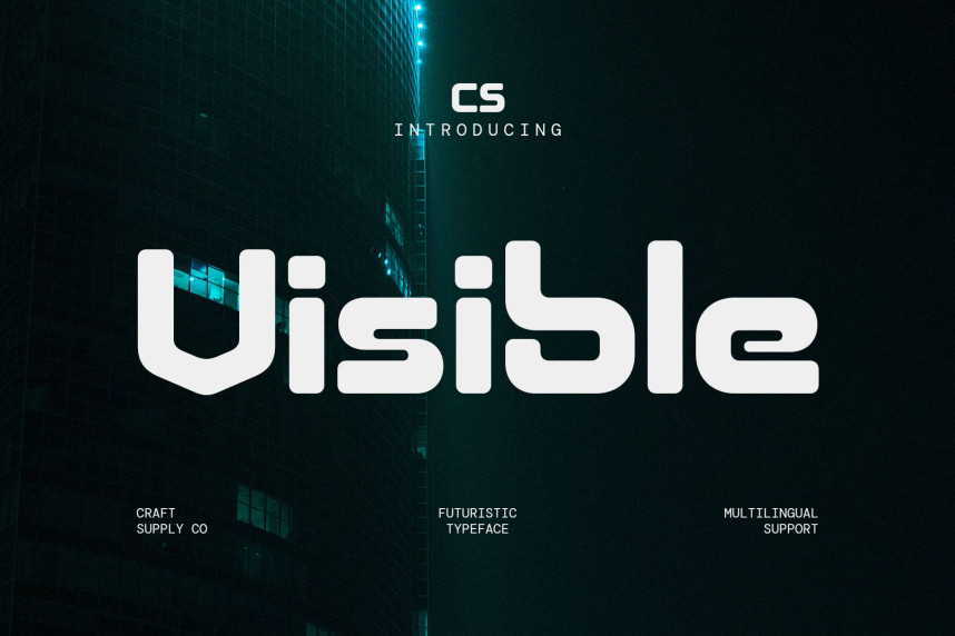 CS Visible Font - Download Free Font