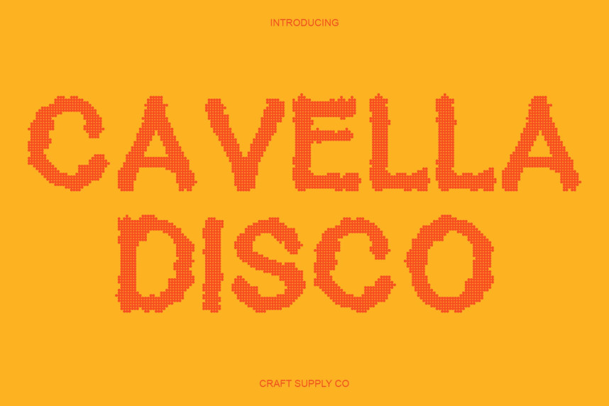 Cavella Disco Font - Befonts