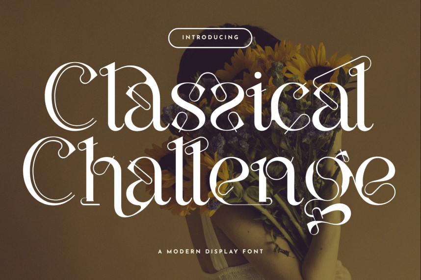 Classical Challenge - Decorative Serif Font - Download Free Font