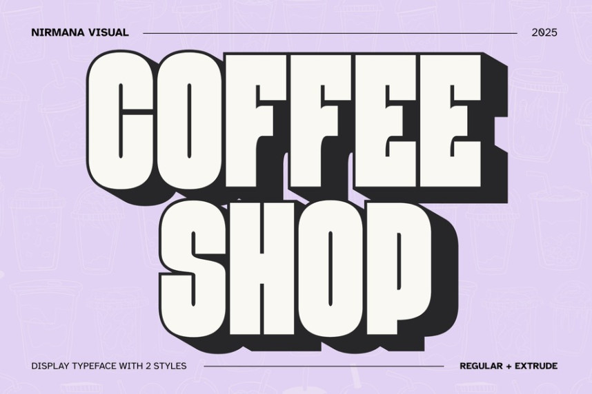 Coffee Shop Typeface - Download Free Font