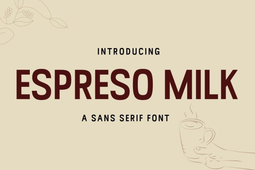 Espreso Milk Font - Download Free Font