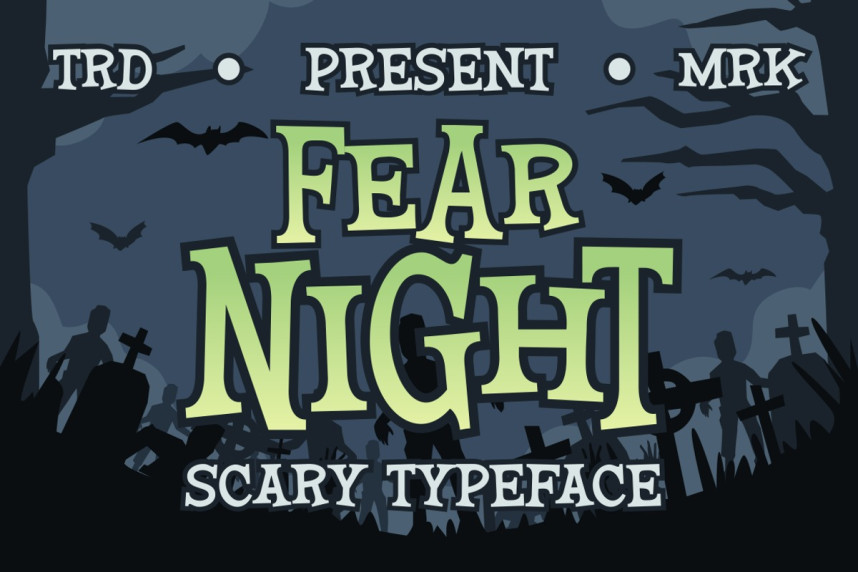 Fear Night Font - Befonts
