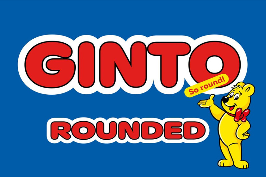 Ginto Rounded Font Family - Befonts