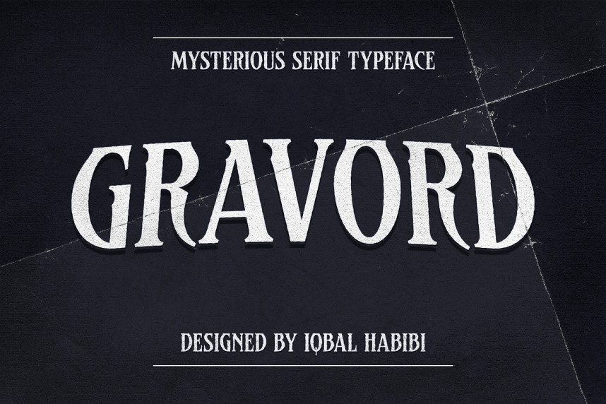 Gravord Font - Befonts