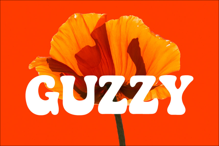 Guzzy Cute Display Font - Download Free Font
