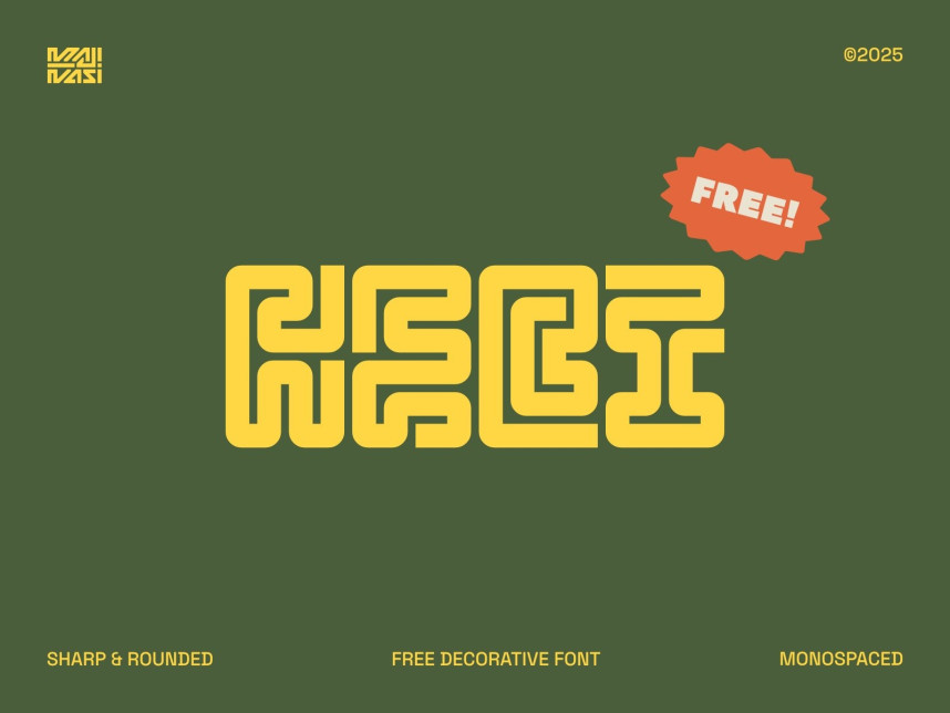 Hebi Display Font - Befonts