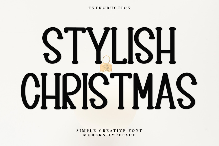 Stylish Christmas Cute Font - Befonts