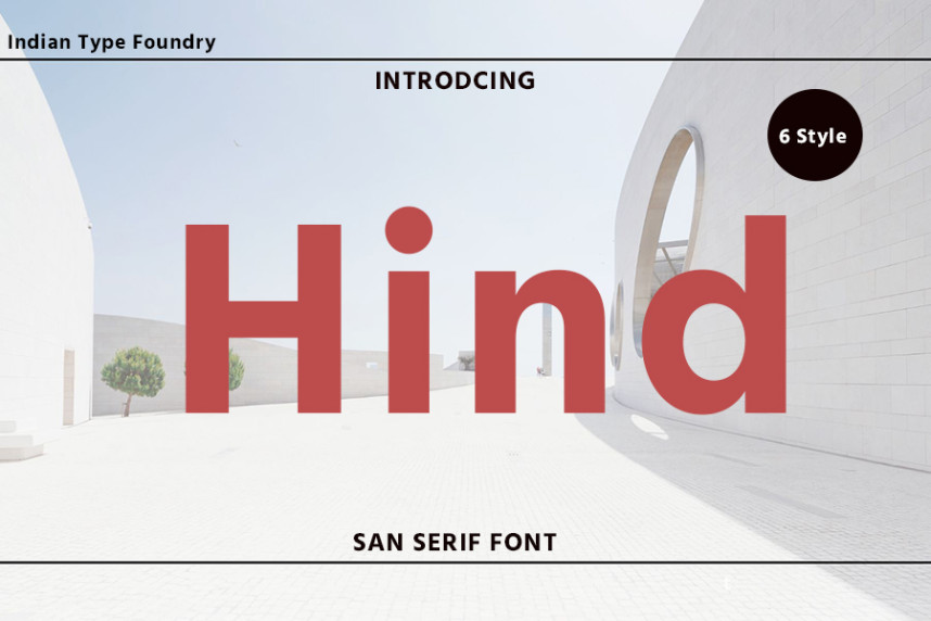 Hind Font Family - Download Free Font