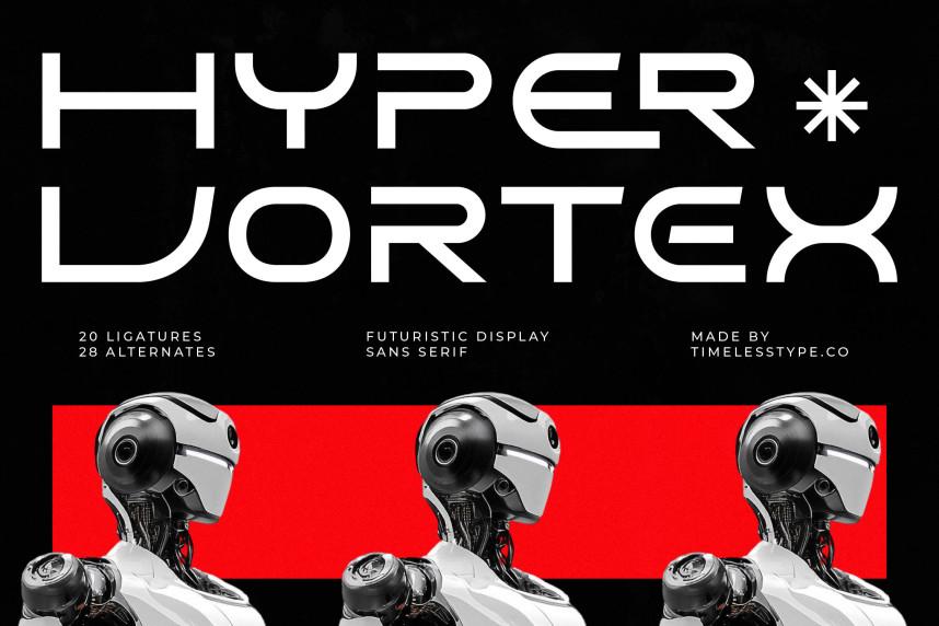 Hyper Vortex Font - Download Free Font