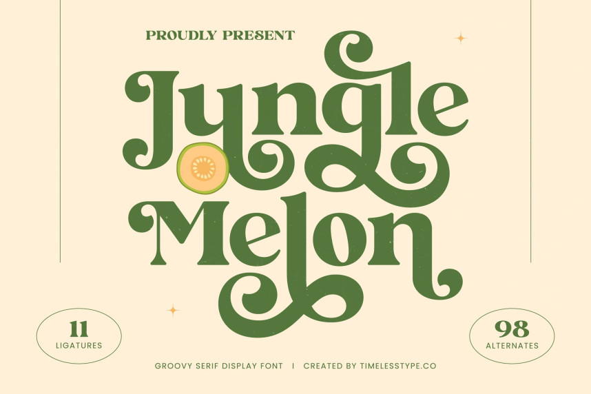 Jungle Melon Font - Download Free Font