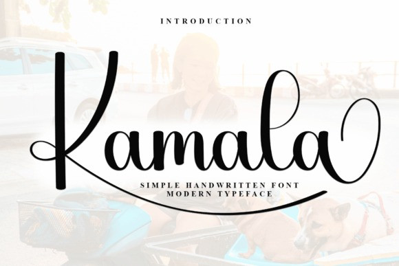 Kamala Style Script Font - Download Free Font