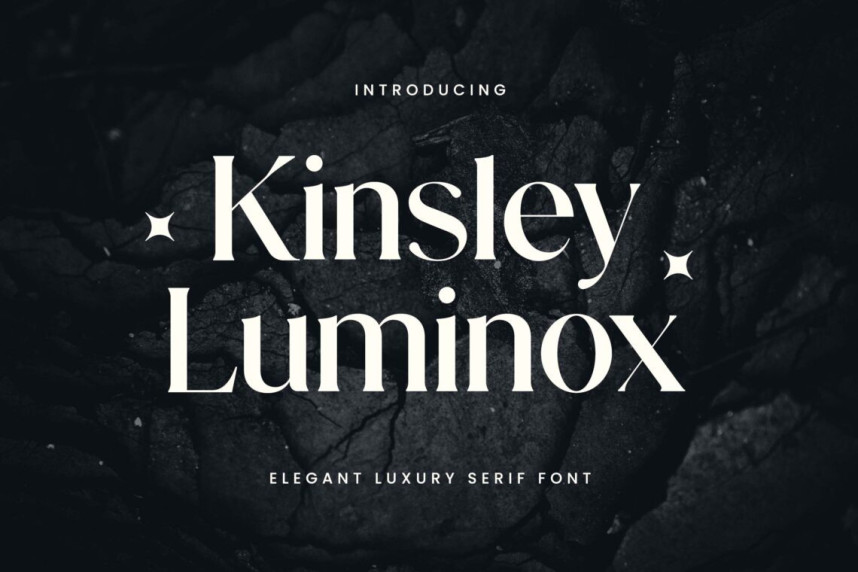 Kinsley Luminox Font - Download Free Font