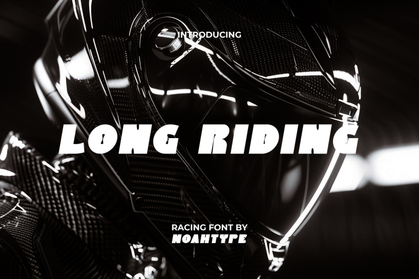 Long Riding Font - Befonts