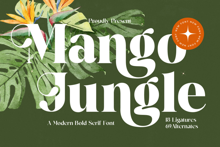 Mango Jungle Typeface - Download Free Font