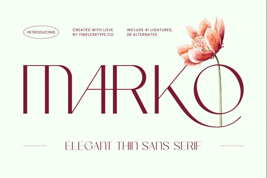 Marko Font - Download Free Font