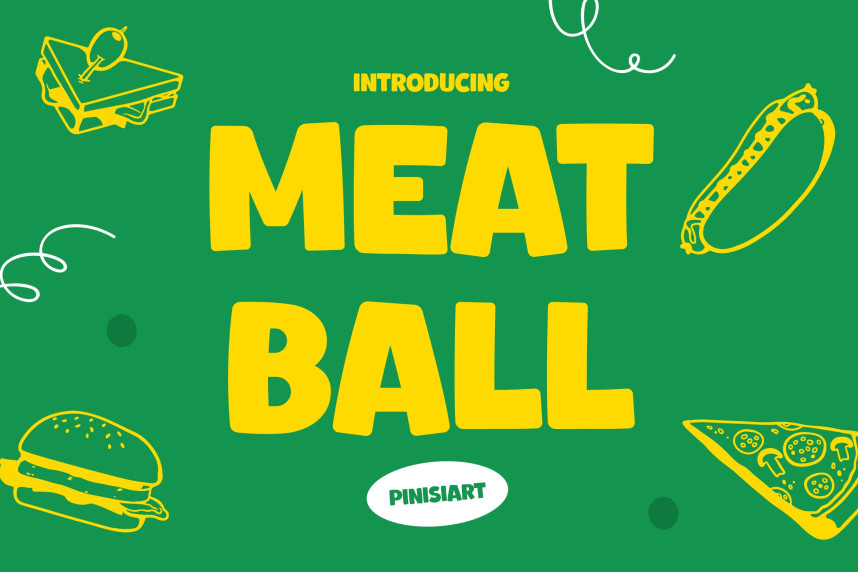 Meatball Playful Font - Download Free Font