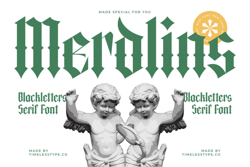 Merdlins Font - Download Free Font