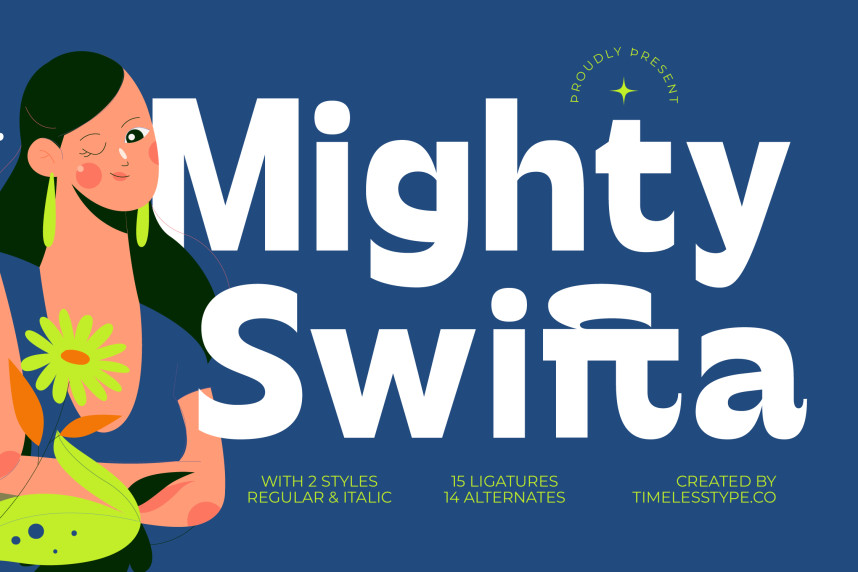 Mighty Swifta Font - Download Free Font