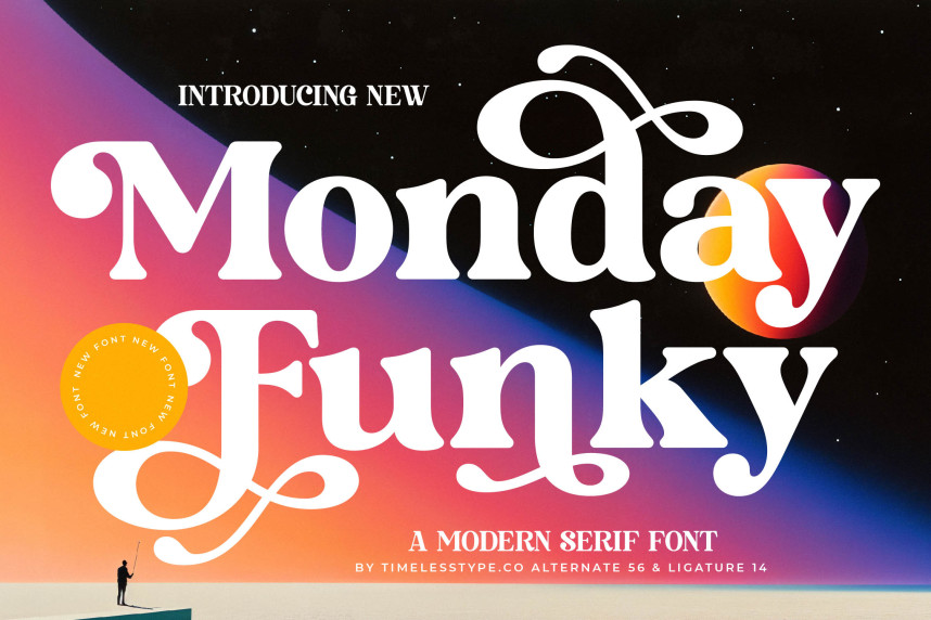 Monday Funky Font - Download Free Font