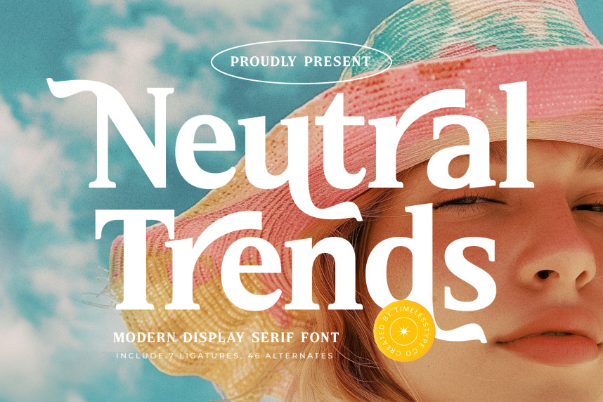 Neutral Trends - Modern Serif Font - Befonts