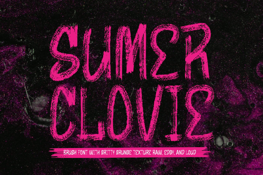 Sumer Clovie Font - Befonts