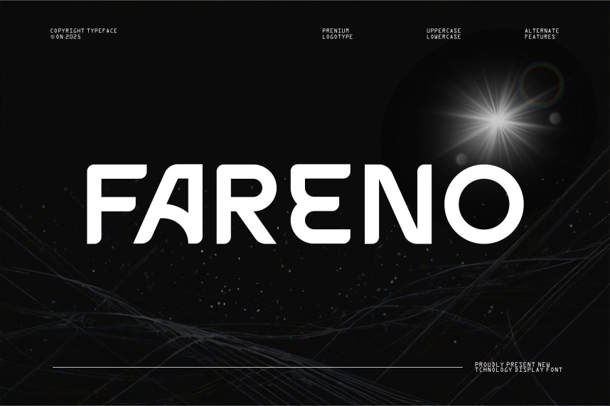 Fareno Font - Download Free Font