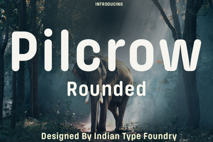 Pilcrow Rounded Font Family - Download Free Font
