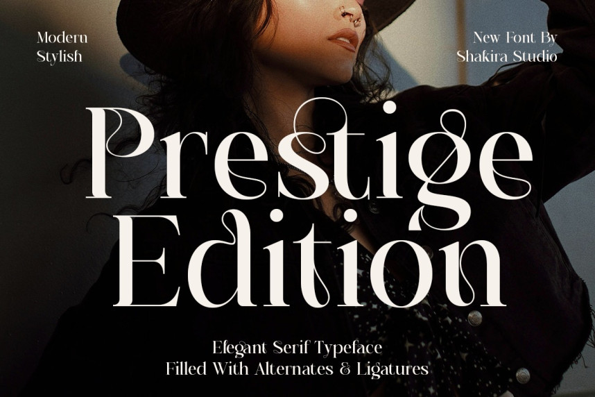 Prestige Edition Font - Befonts