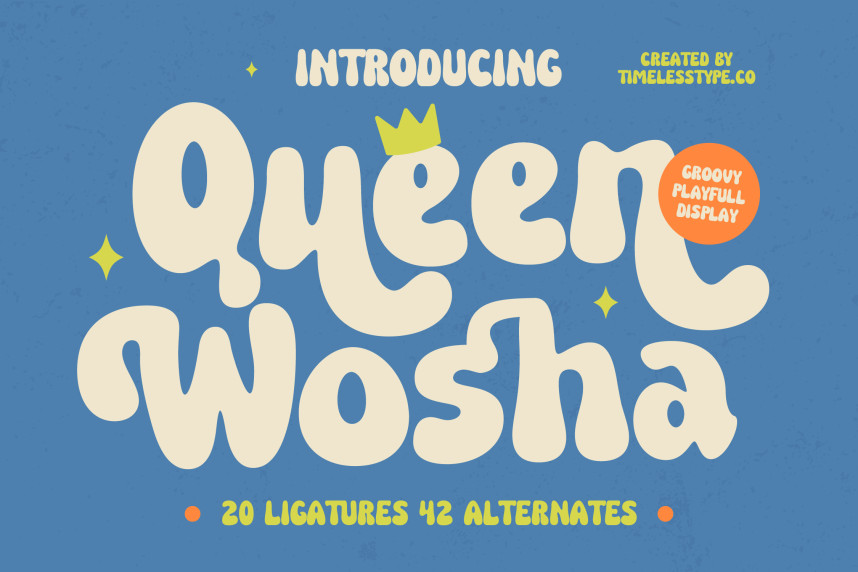 Queen Wosha Font - Download Free Font