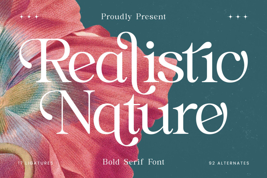 Realistic Nature Serif Font - Download Free Font