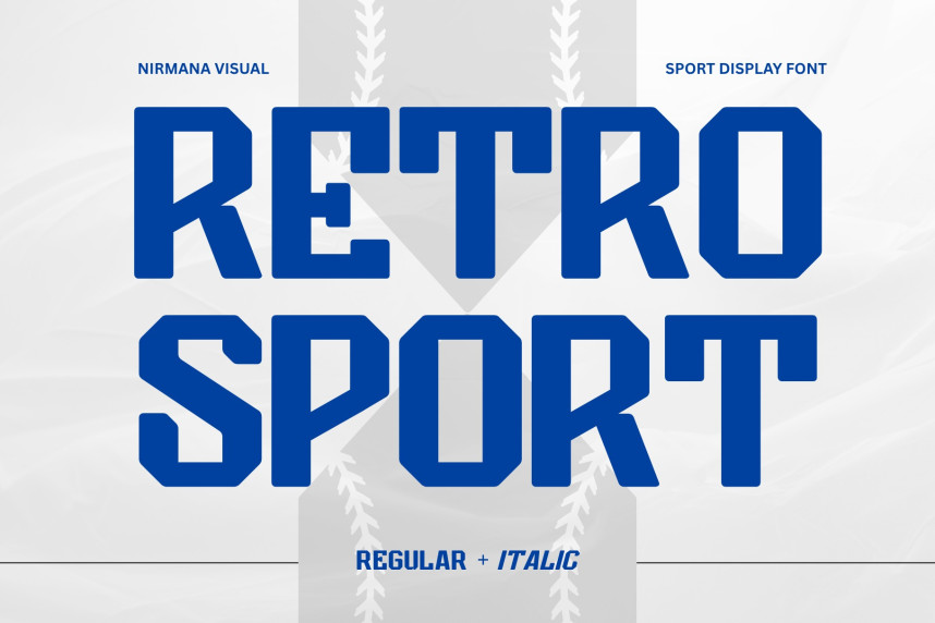Retro Sport Font - Befonts