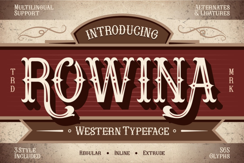 Rowina Font - Download Free Font