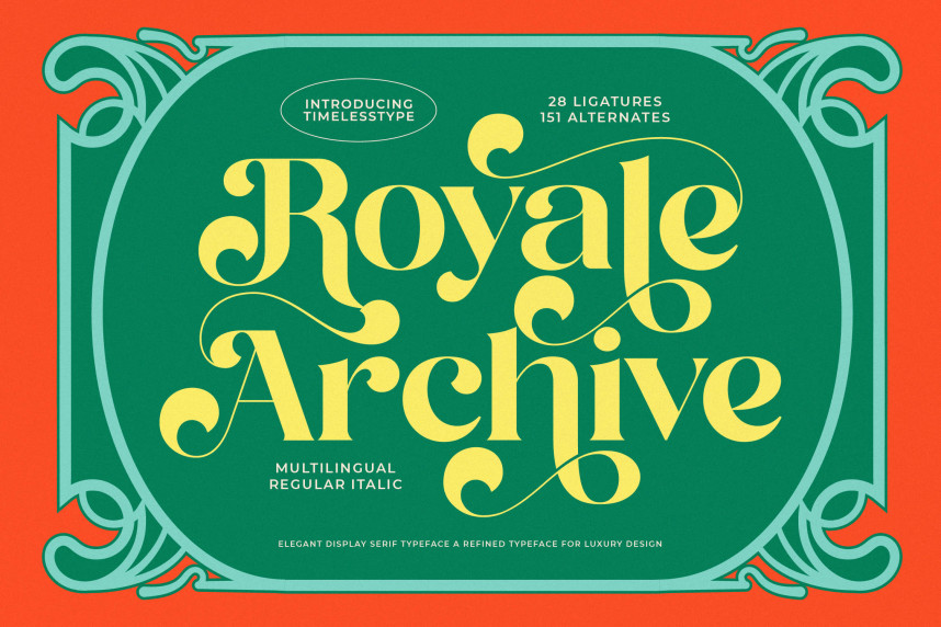 Royale Archive Font - Download Free Font