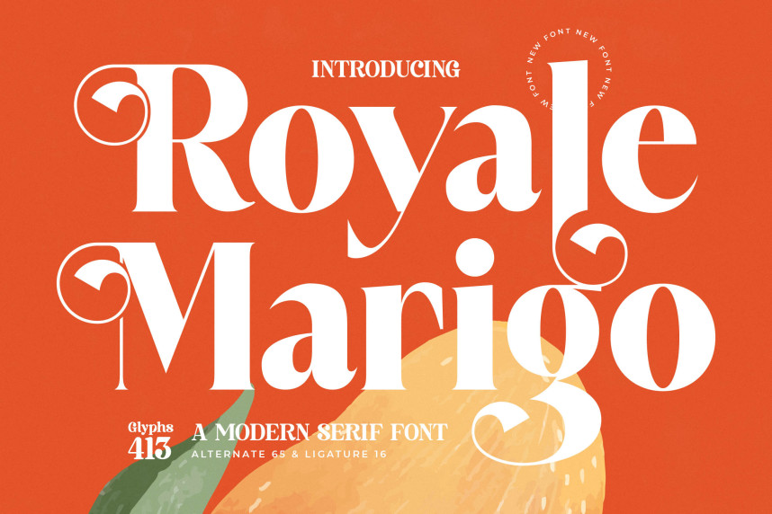 Royale Marigo Font - Download Free Font