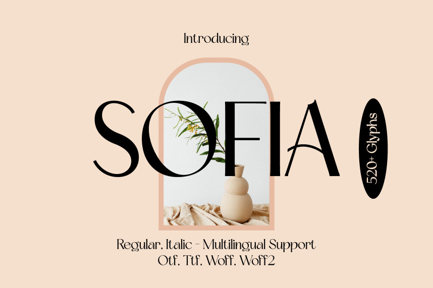 Sofia Sans Serif Font - Download Free Font